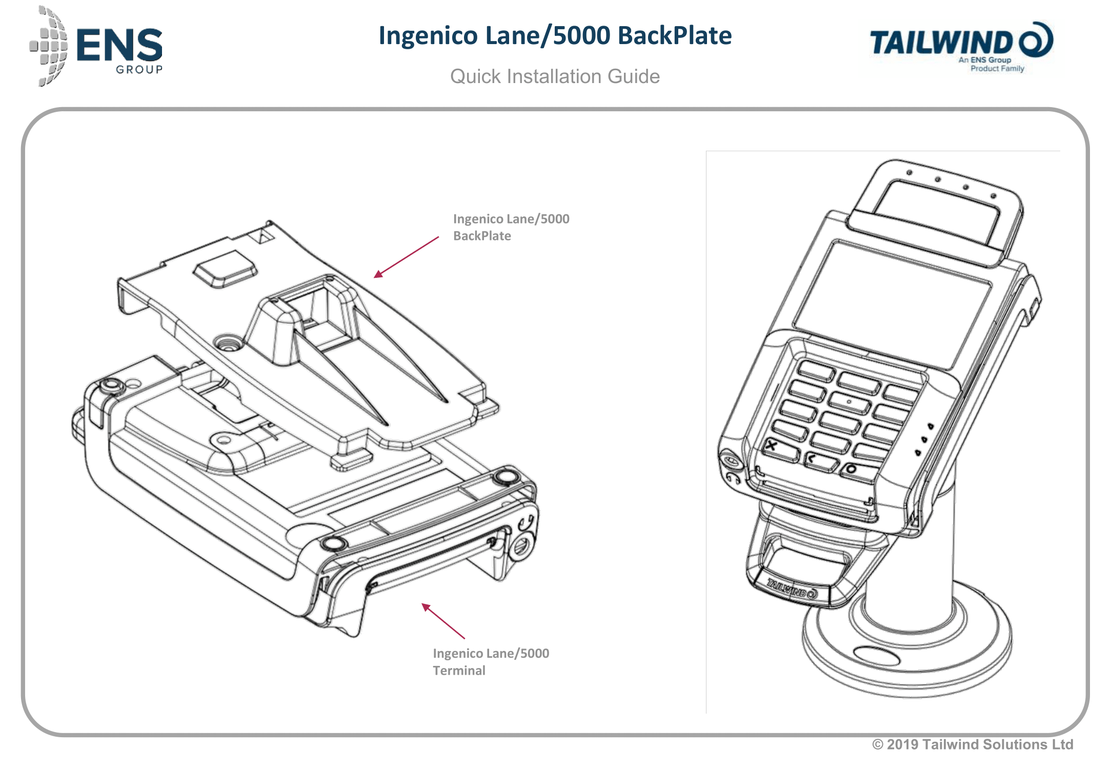 Ingenico Backplate Install Guide